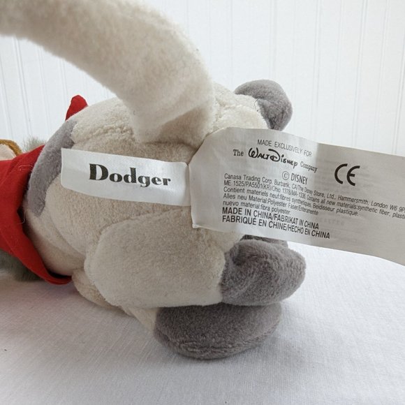 Disney | Toys | Disney Oliver Company Dodger Dog Plush 7 Stuffed Animal ...